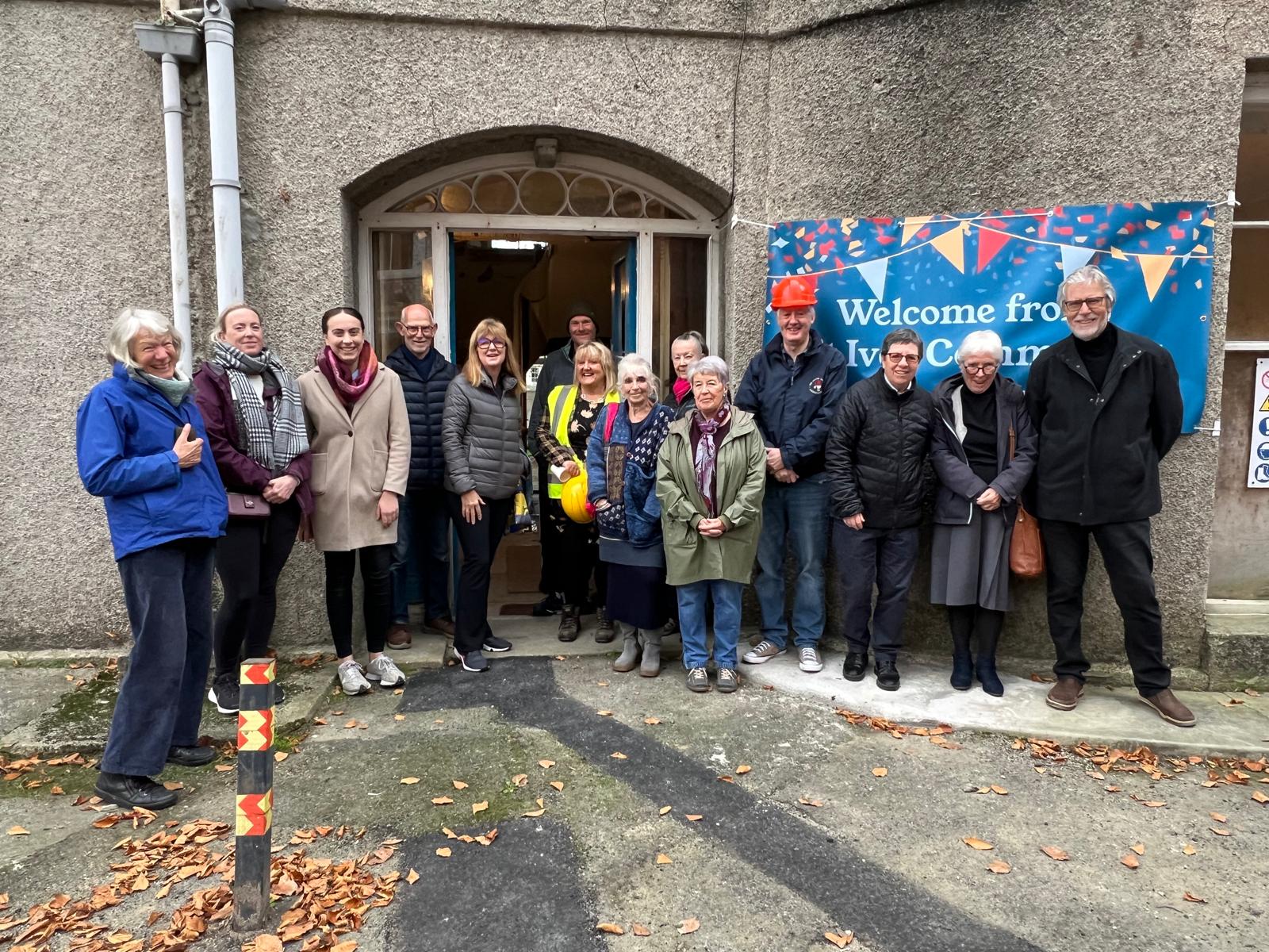 Local people attend Open Day at Old Vicarage Flats - St.Ives Town Deal